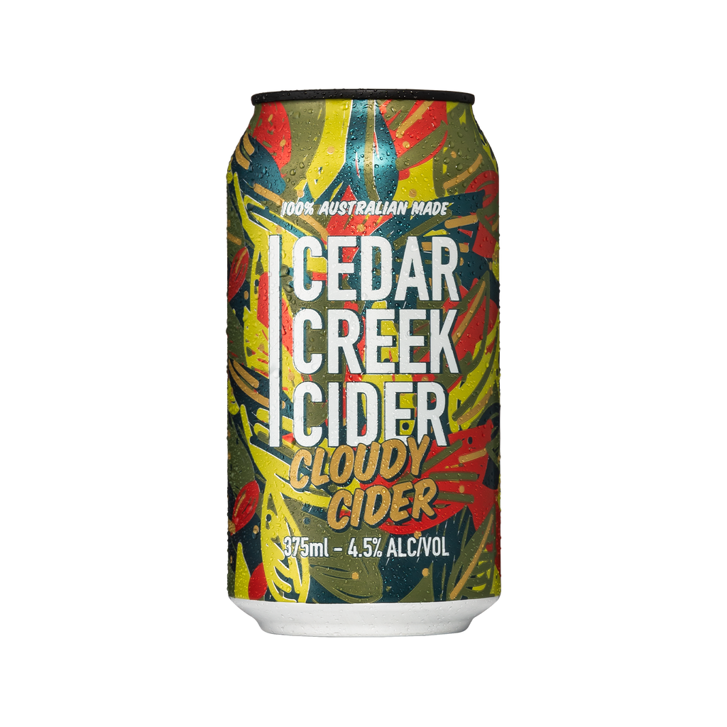 Cloudy Apple Cider 4.5% – Cedar Creek Cider